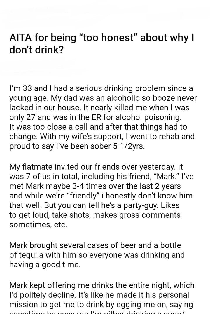 AITA for being “too honest” – DJOTD.com