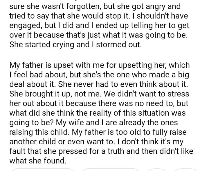 AITA for telling my stepmother to get over her child calling my wife mom? – DJOTD.com